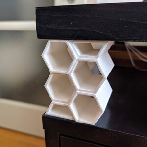 Honeycomb Desk Riser | Hexagonal Desk Riser | Desk Risers | Ikea Desk ...