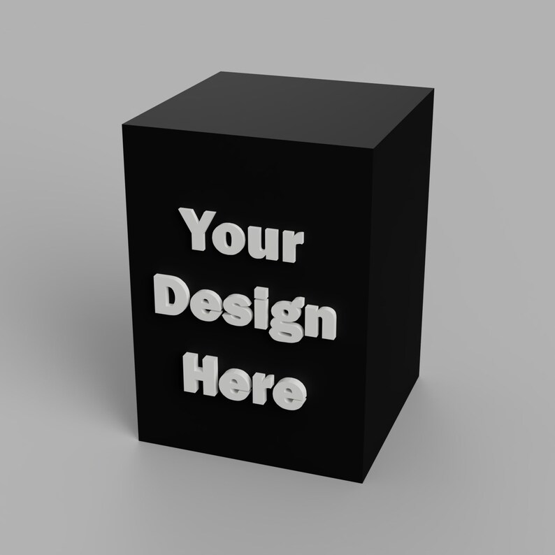 Custom 3D Printed Desk Riser | Personalized 3D Printed Desk Riser ...