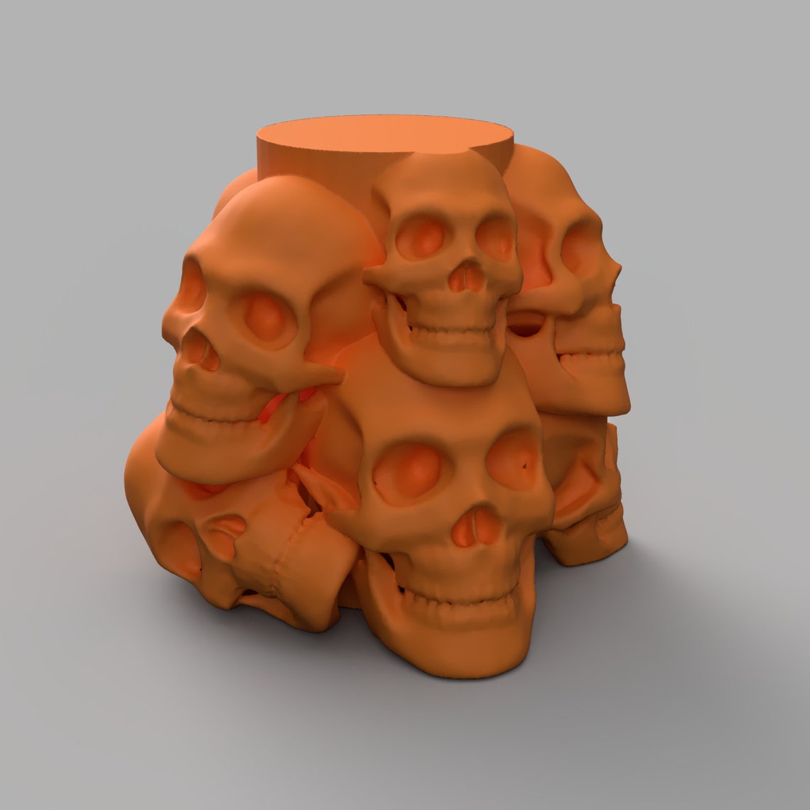 Skull Desk Riser 3D Printed Desk Riser Ikea Desk Riser - Etsy