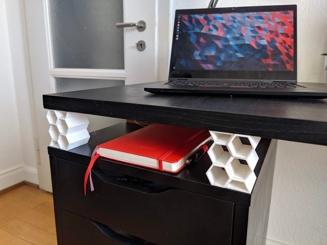 Honeycomb Desk Riser | Hexagonal Desk Riser | Desk Risers | Ikea Desk ...