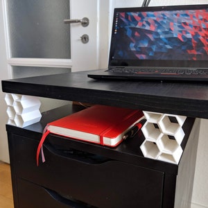 Honeycomb Desk Riser | Hexagonal Desk Riser | Desk Risers | Ikea Desk ...