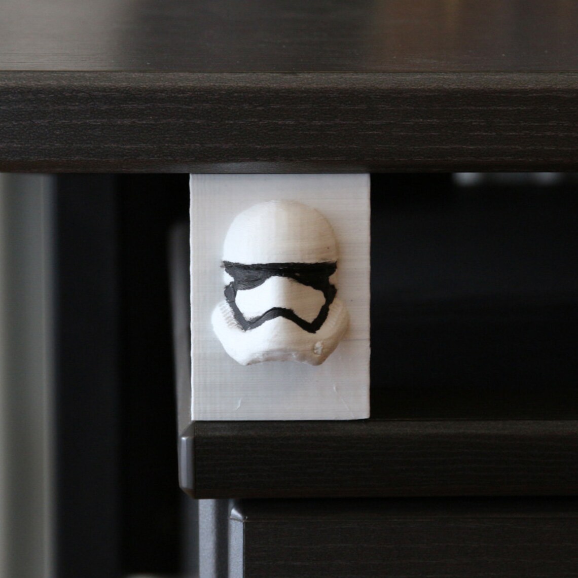 Stormtrooper Desk Riser 3D Printed Desk Riser Desk Risers Ikea Desk ...