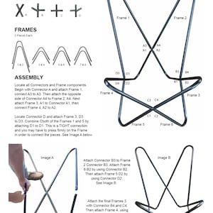 Leather Butterfly Chair Relaxing Chair for Living Room, Office and Home ...