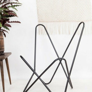 Leather Butterfly Chair Relaxing Chair for Living Room, Office and Home ...