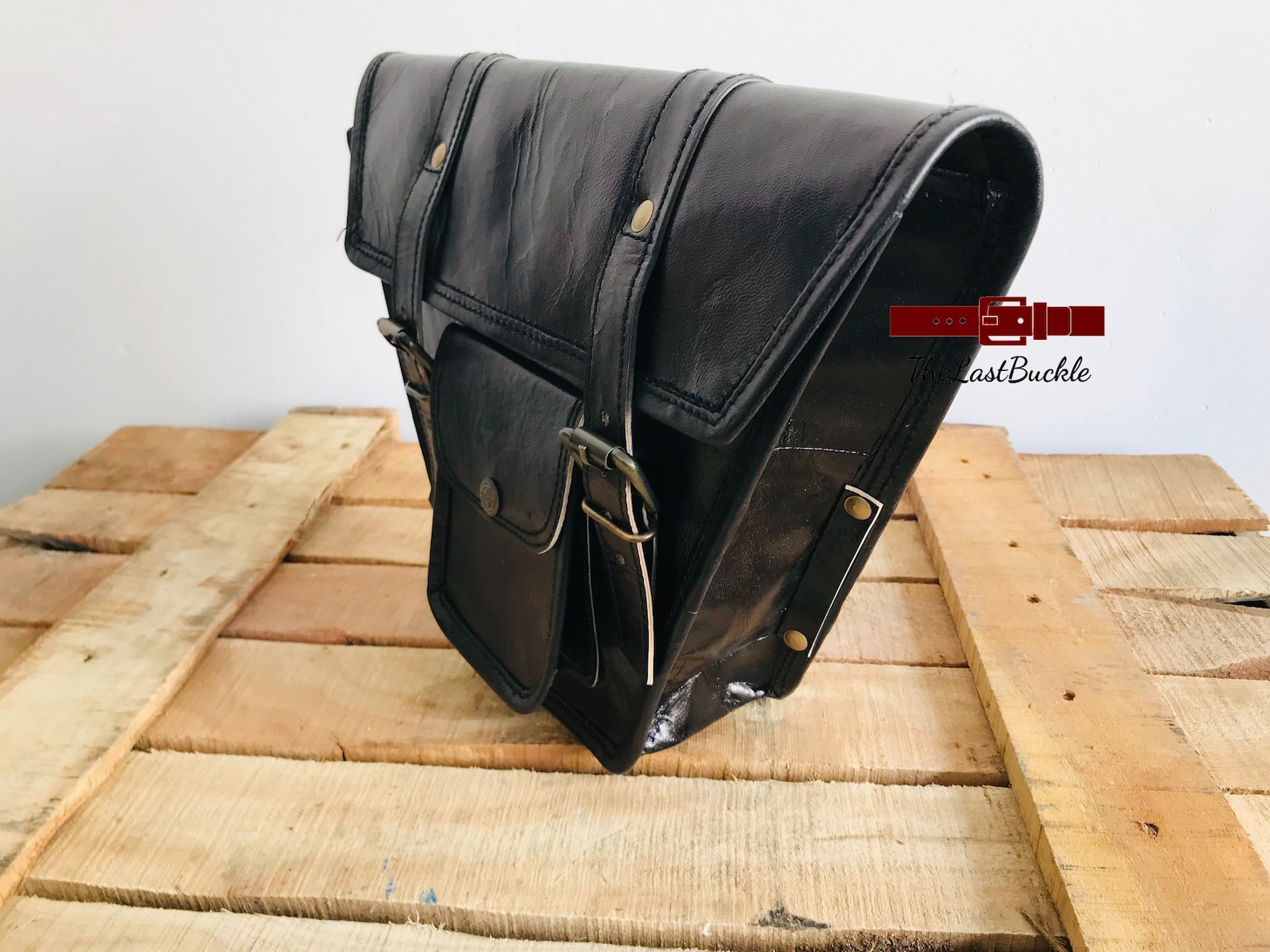 CAFE RACER Motorcycle Saddle Bag Side Bags Luggage Bag Genuine - Etsy