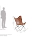 Leather Butterfly Chair Relaxing Chair for Living Room, Office and Home ...