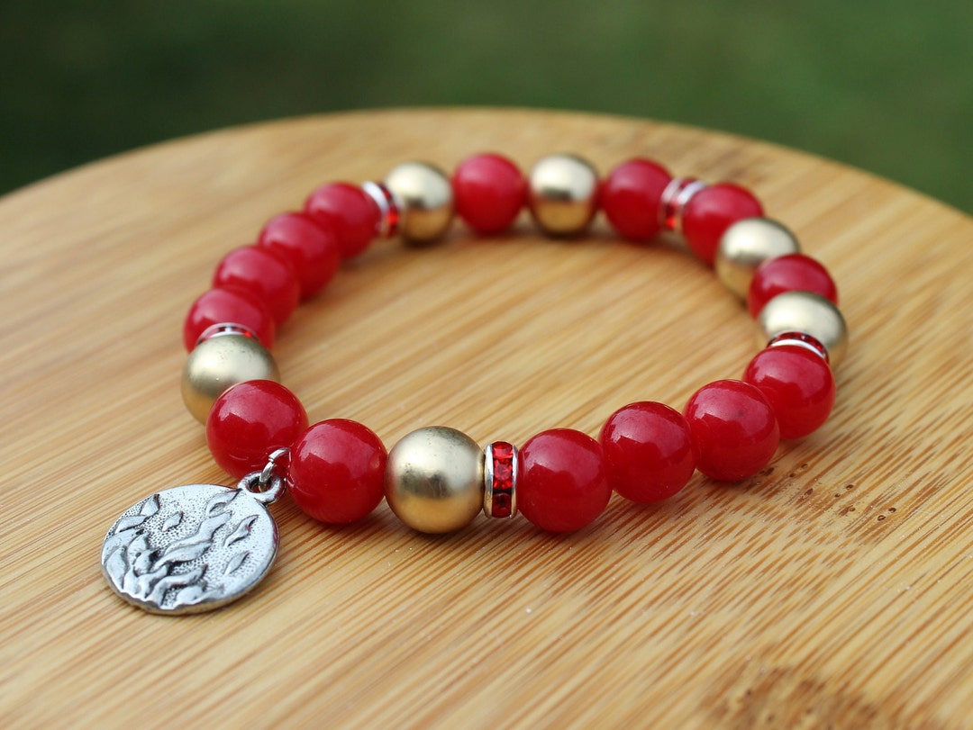 Fire Ninja Inspired Bracelet - Etsy