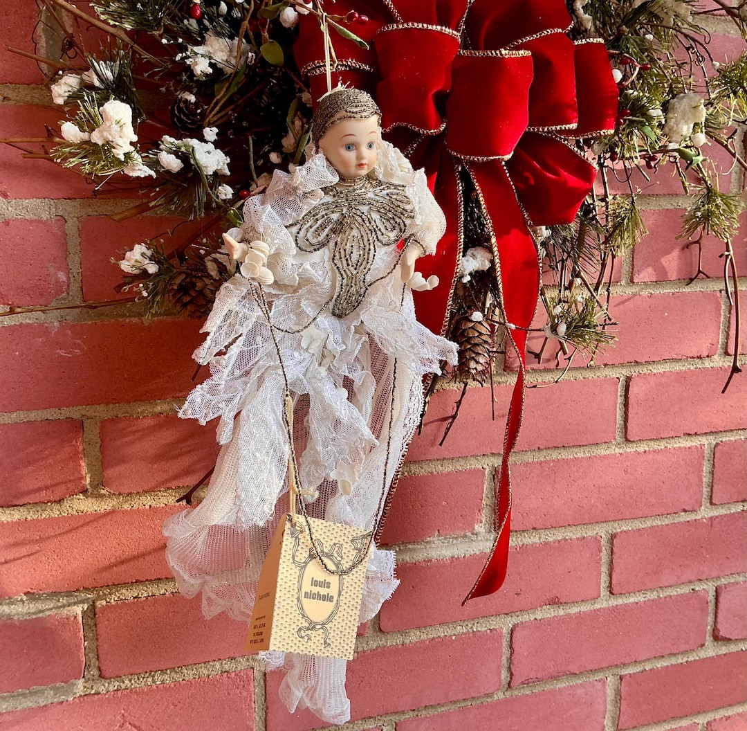 Louis Nichole Victorian Christmas Porcelain Doll Ornament. 1985 for ...