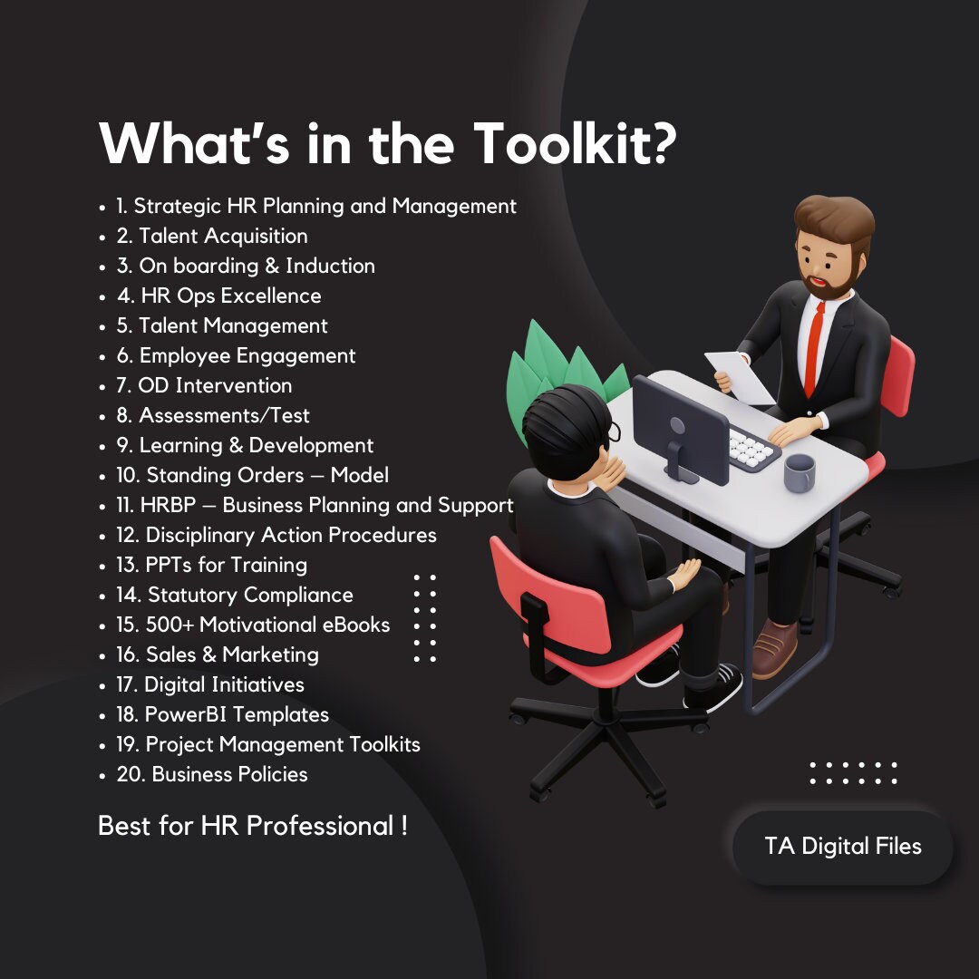 Recruitment Toolkits best for HR Professional - Etsy