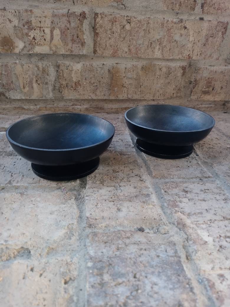 4.5 Black Table Top Brazier/ Snuffer Set - Etsy