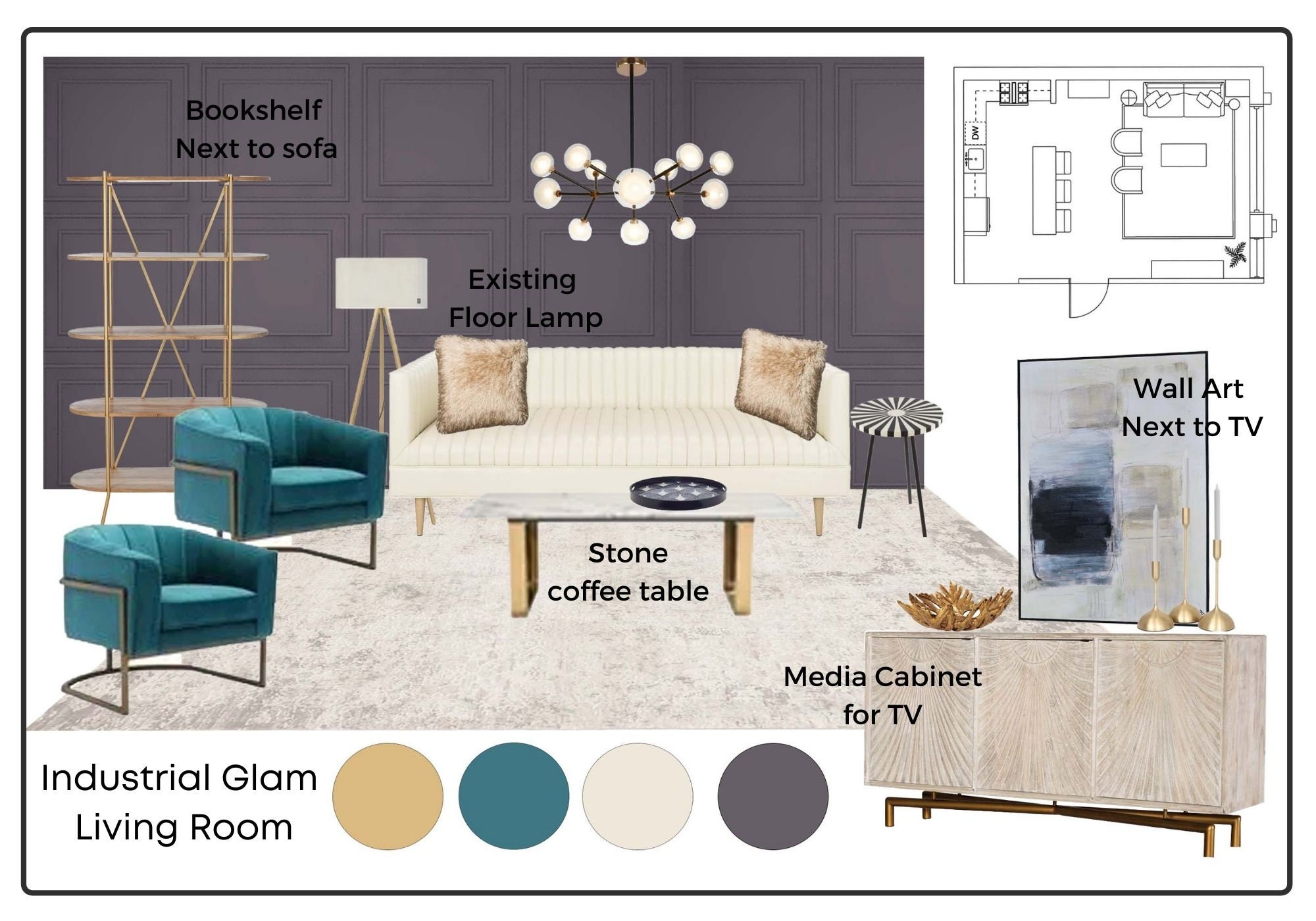 Virtual Design - Custom Concept Board - Etsy