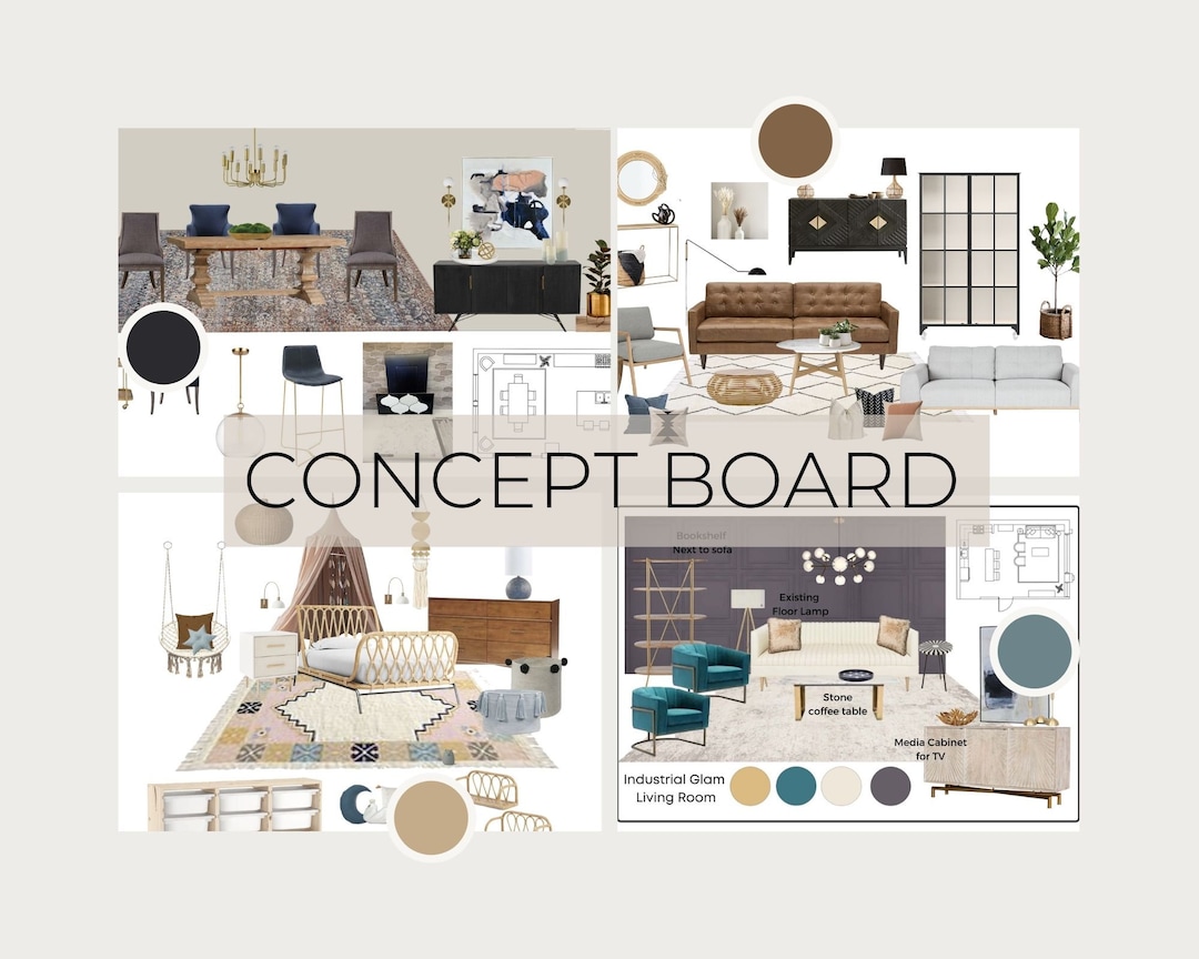 Virtual Design - Custom Concept Board - Etsy