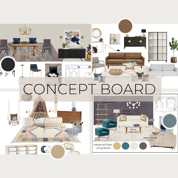 Design Concept Board - Etsy