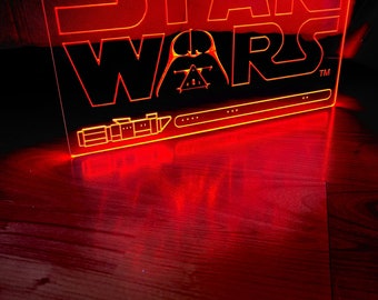 Star War Neon Sign - Etsy