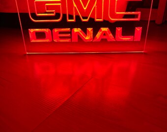 Gmc Neon Sign - Etsy