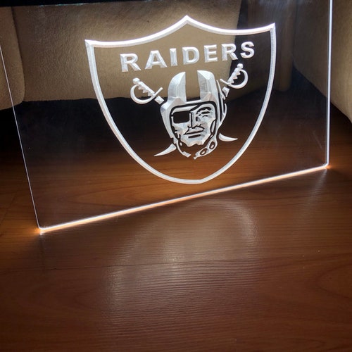 Raiders Led Sign Raiders Light Raiders Neon Sign Football | Etsy