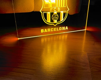 Neon Barcelona Sign - Etsy
