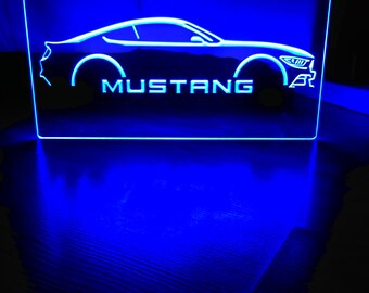 Ford Mustang Neon - Etsy