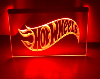 Hot Wheels Neon Sign - Etsy