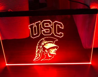 Usc Neon Sign - Etsy