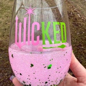 Wicked Wine Glass - Etsy