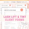 Client Feedback Form Esthetician Business Client Feedback Esthetician Feedback Salon Review ...
