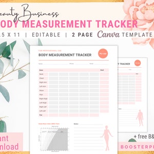 Body Measurement Tracker Cavitation Body Sculpting Body Contouring Inch ...