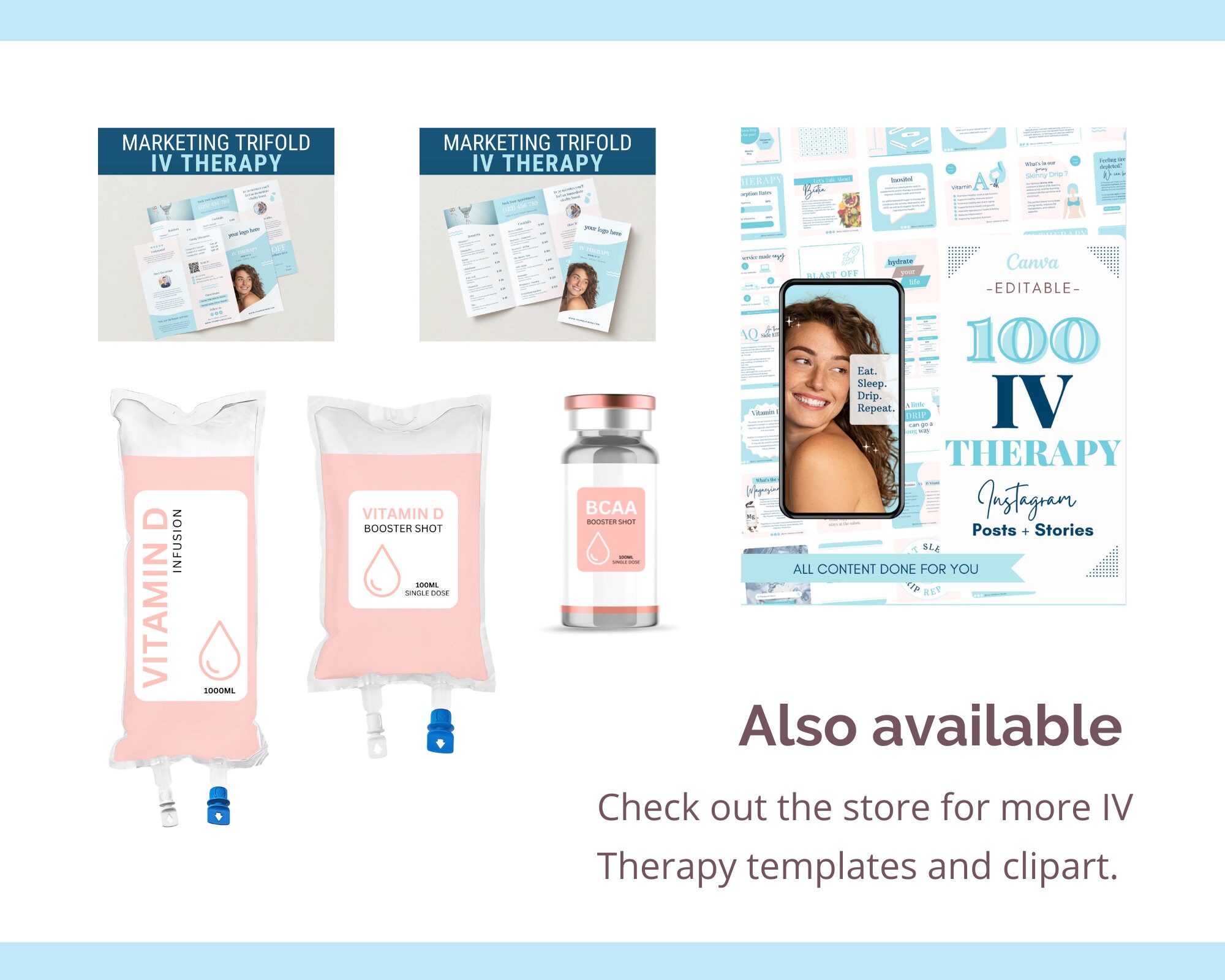 IV Bag Png IV Vitamin Therapy Marketing IV Infusion Template Iv Therapy ...