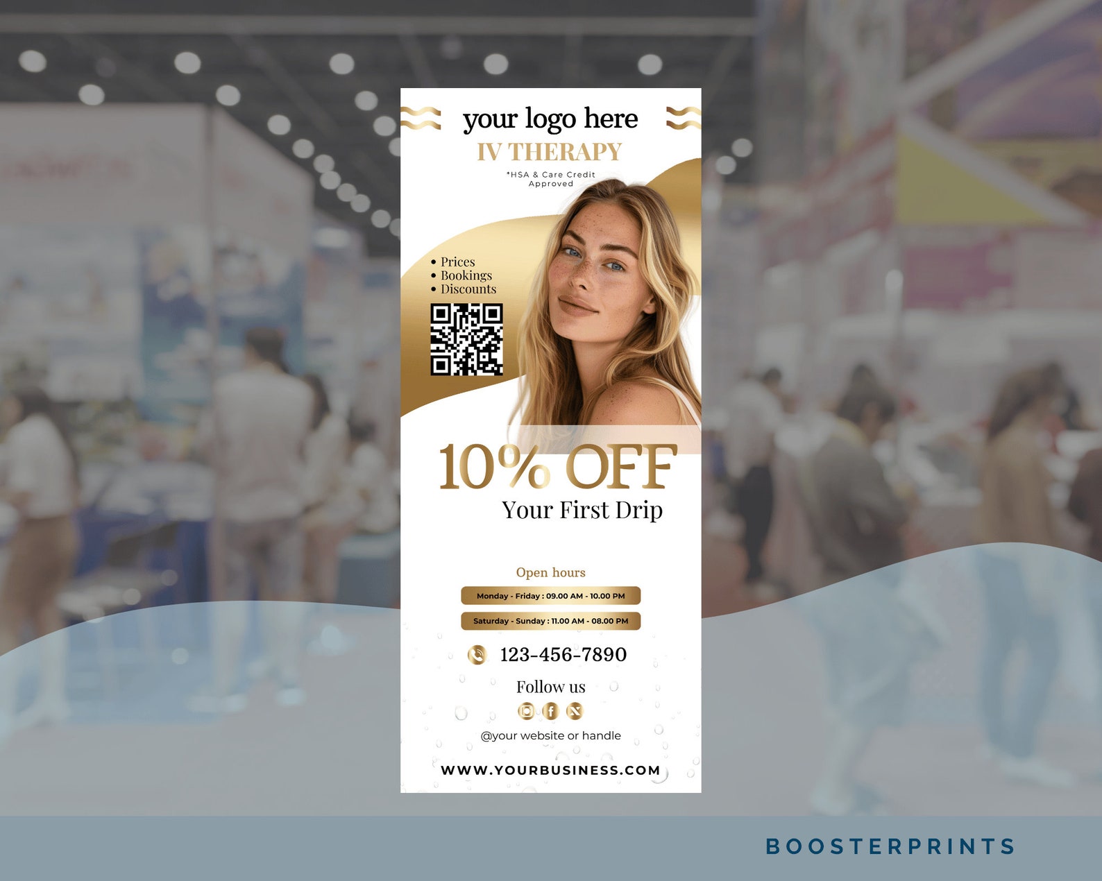 IV Infusion Banner Iv Retractable Banner IV Rollup Banner IV Event ...