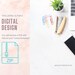 IV Therapy Canva Kit Invoice Letterhead Envelope Template Iv Infusion ...