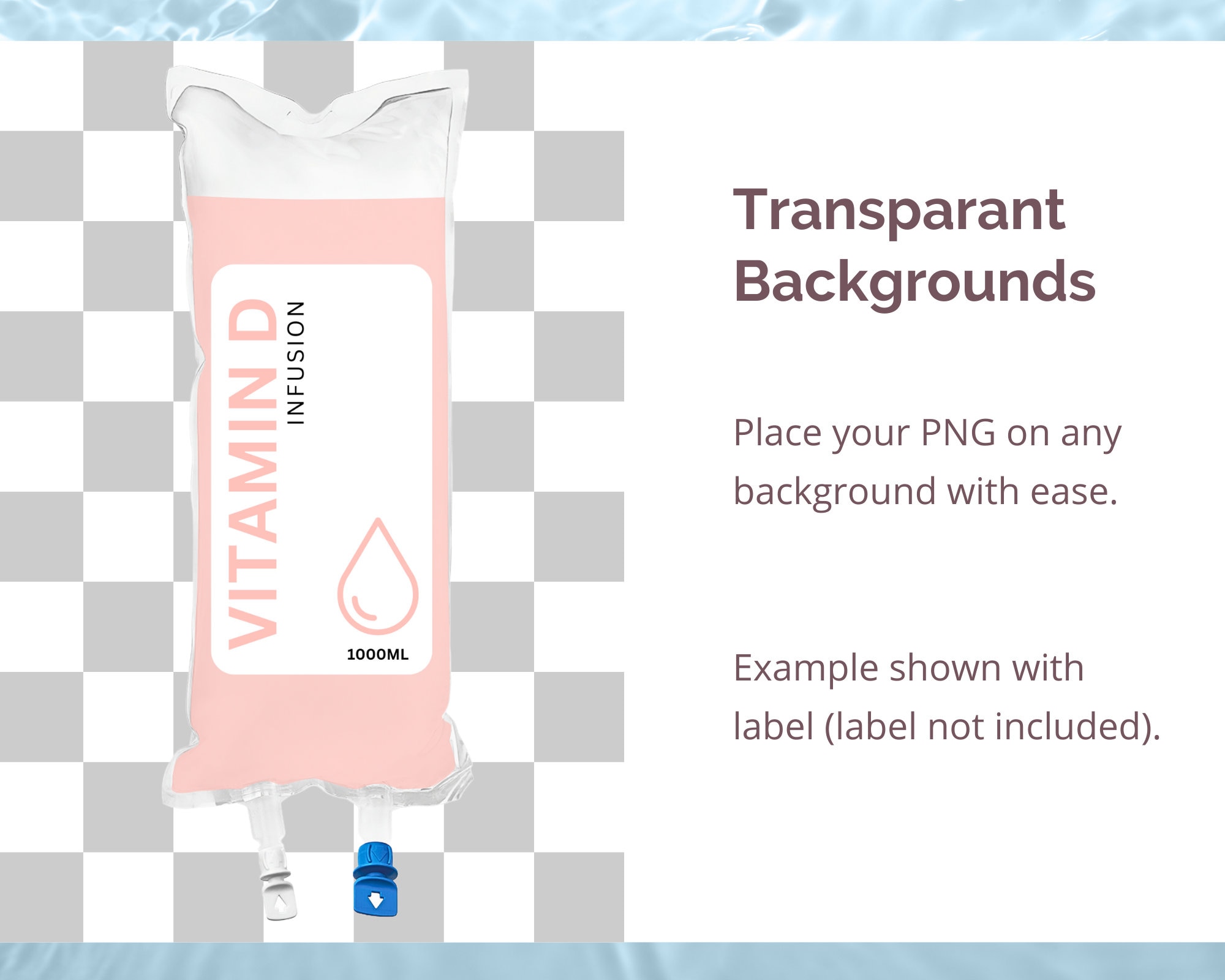 IV Bag Png IV Vitamin Therapy Marketing IV Infusion Template Iv Therapy ...