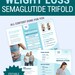 Semaglutide Marketing Trifold Weight Loss Template Semaglutide Template ...