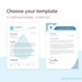 IV Therapy Canva Kit Invoice Letterhead Envelope Template Iv Infusion ...