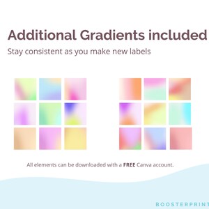 IV Infusion Bag Labels Modern IV Vitamin Therapy Bag Label Gradient IV ...