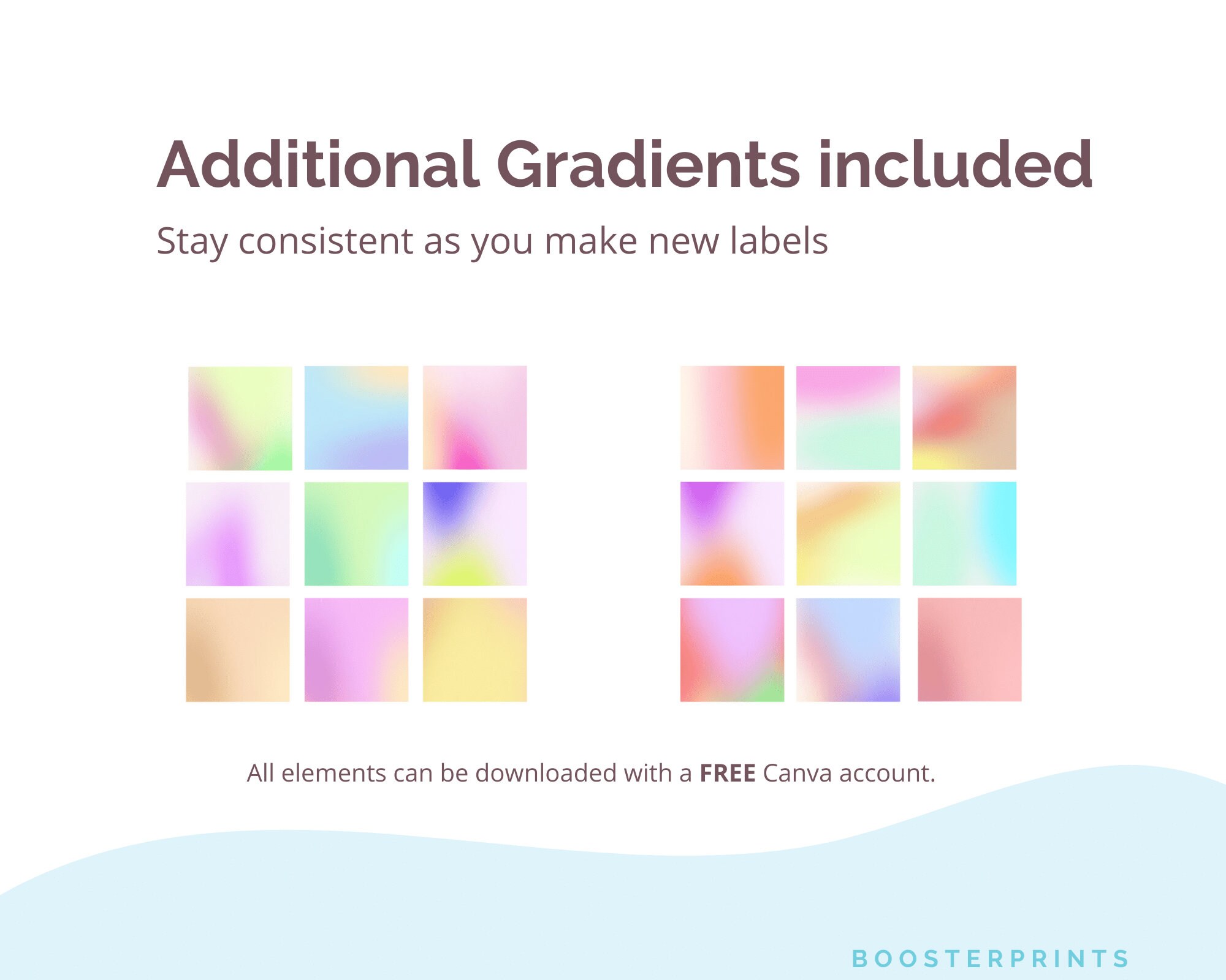 IV Infusion Bag Labels Modern IV Vitamin Therapy Bag Label Gradient IV ...