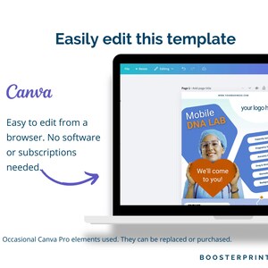 Mobile Lab Marketing Flyers DNA Testing Flyers Medical Template Health ...