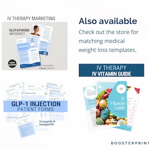 Nad Flyer IV Therapy Canva Template Nad Injections Canva Nad Info Iv ...