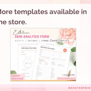 Client Feedback Form Esthetician Business Client Feedback Esthetician Feedback Salon Review ...