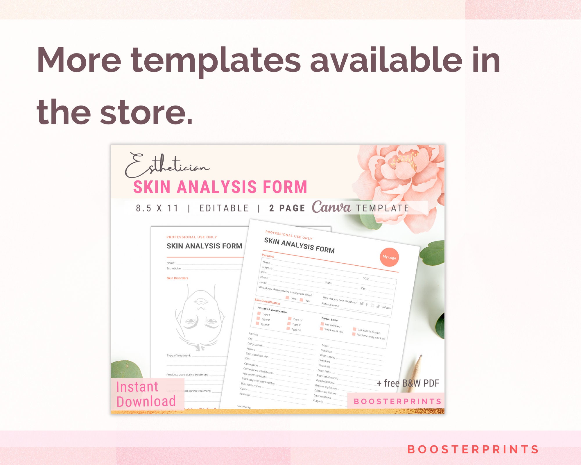 Client Feedback Form Esthetician Business Client Feedback Esthetician Feedback Salon Review ...