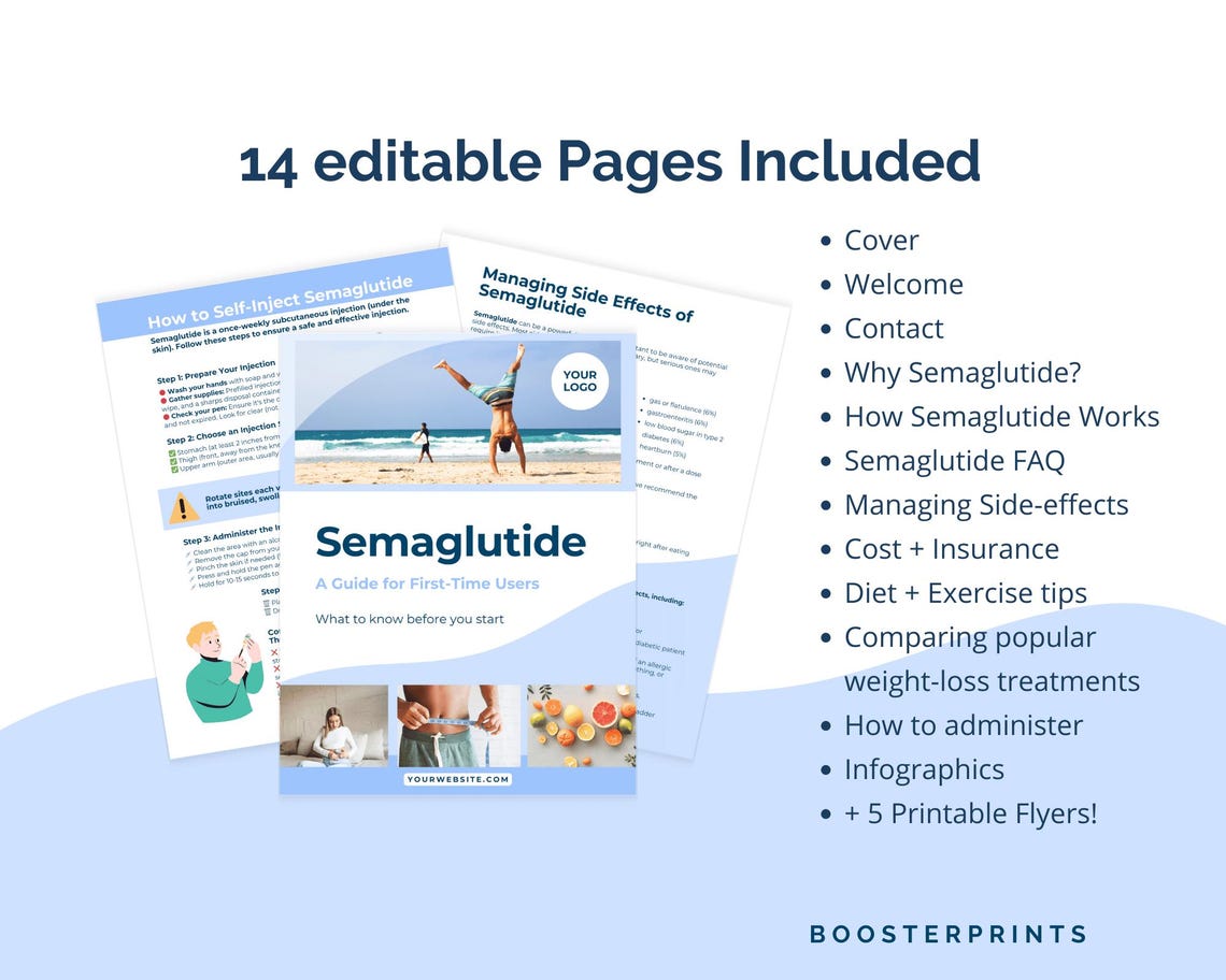 Semaglutide Info Sheets Client Medical Weight Loss Clinic Semagluetide ...