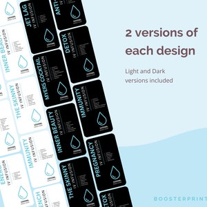 IV Bag Labels Template Drip Bag Label for IV Infusion Bag Label IV ...