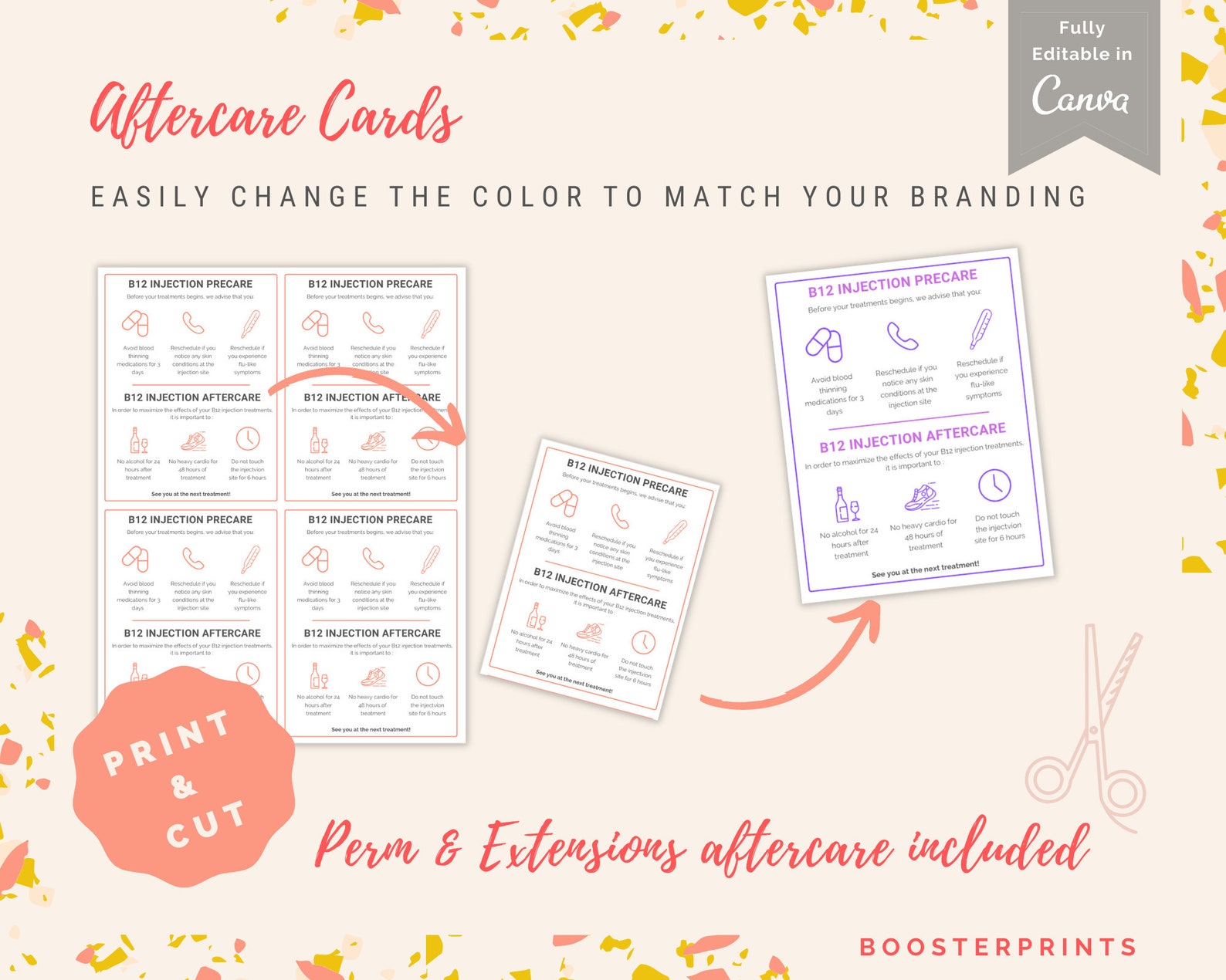 B12 Injection Forms B12 Injection Consent Forms IV Therapy Intake Form ...