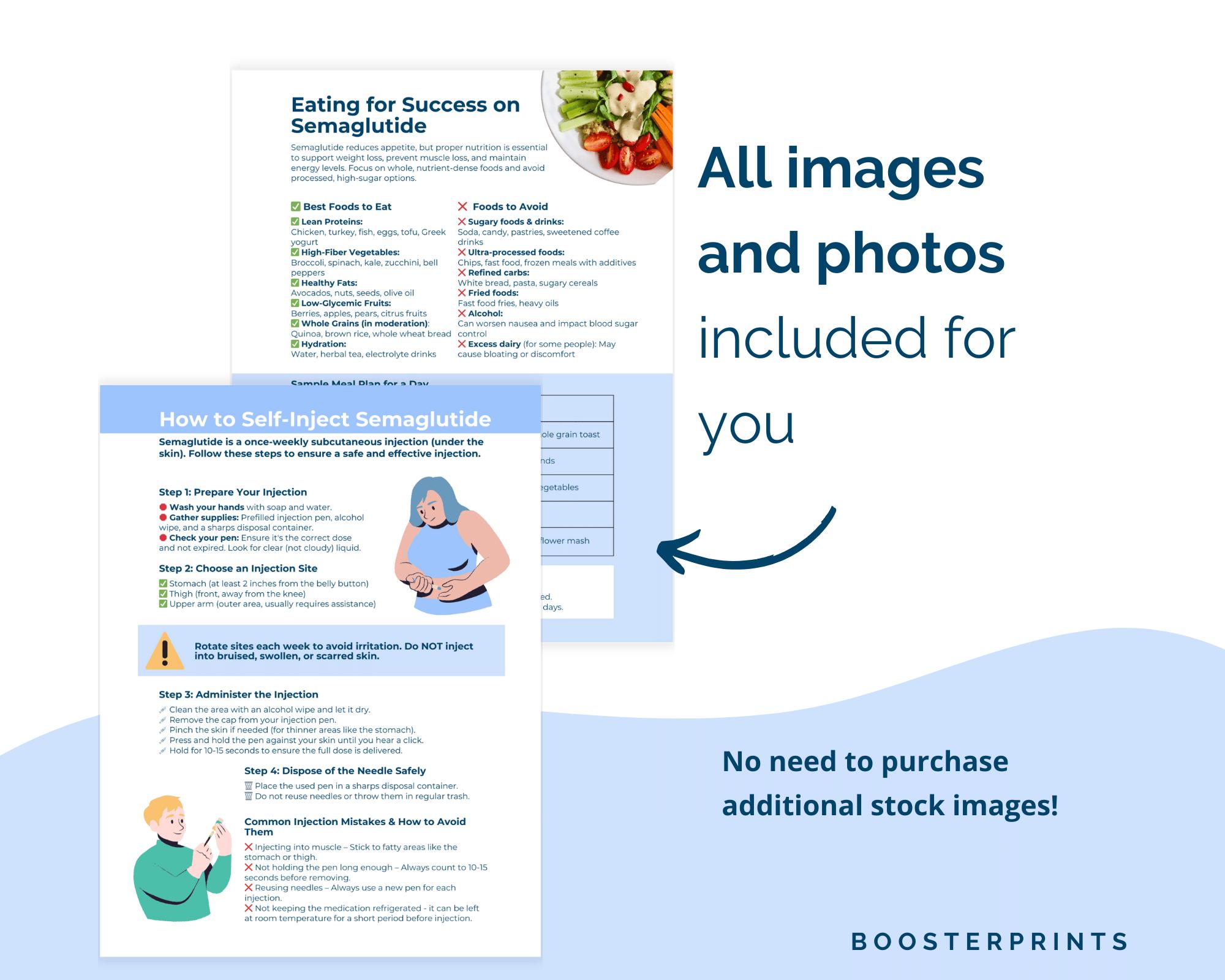 Semaglutide Info Sheets Client Medical Weight Loss Clinic Semagluetide ...