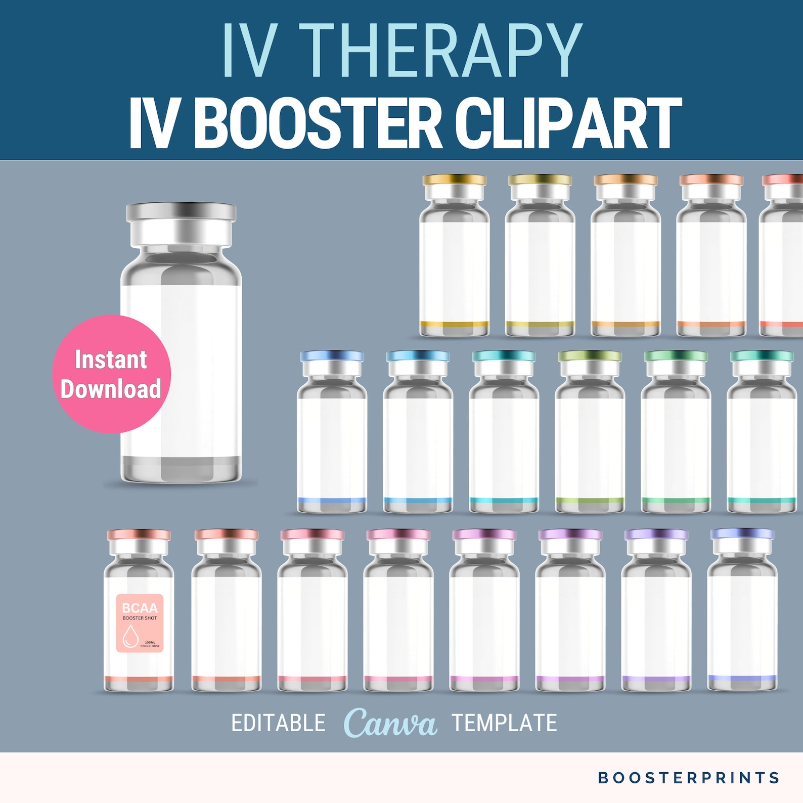 IV Therapy Clipart Booster Bottles Png Iv Therapy Marketing Booster ...