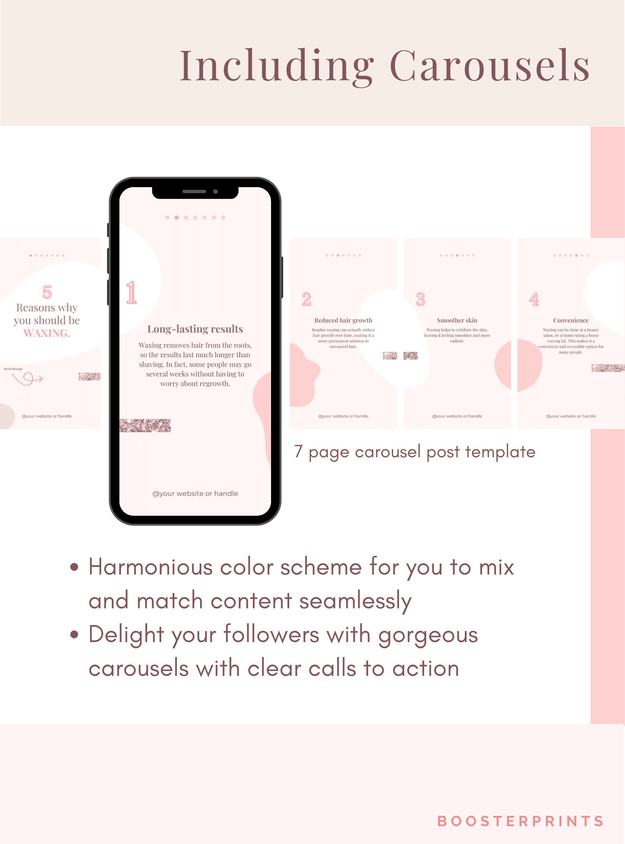 Waxing Instagram Template Waxing Instagram Templates Wax Insta Waxing ...