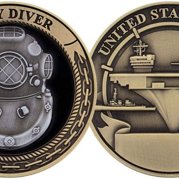 Navy Diver - Etsy