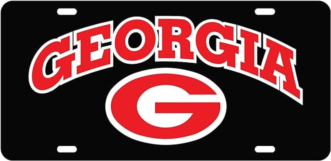 University of Georgia License Plate - Etsy