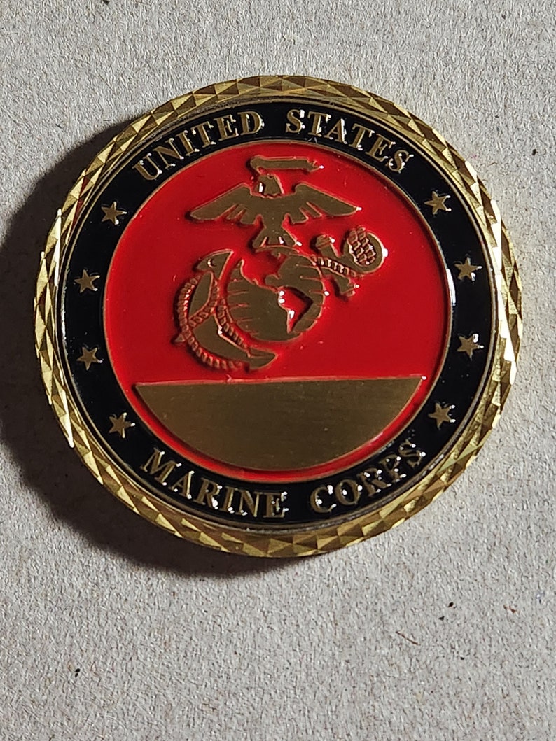 USMC Parris Island We Make Marines Coin - Etsy