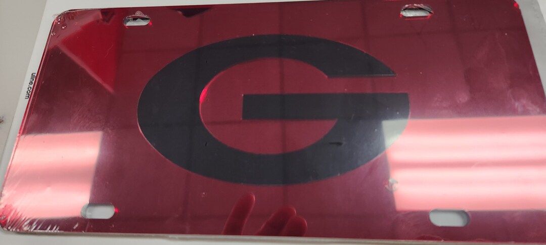 University of Georgia Laser License Plate - Etsy