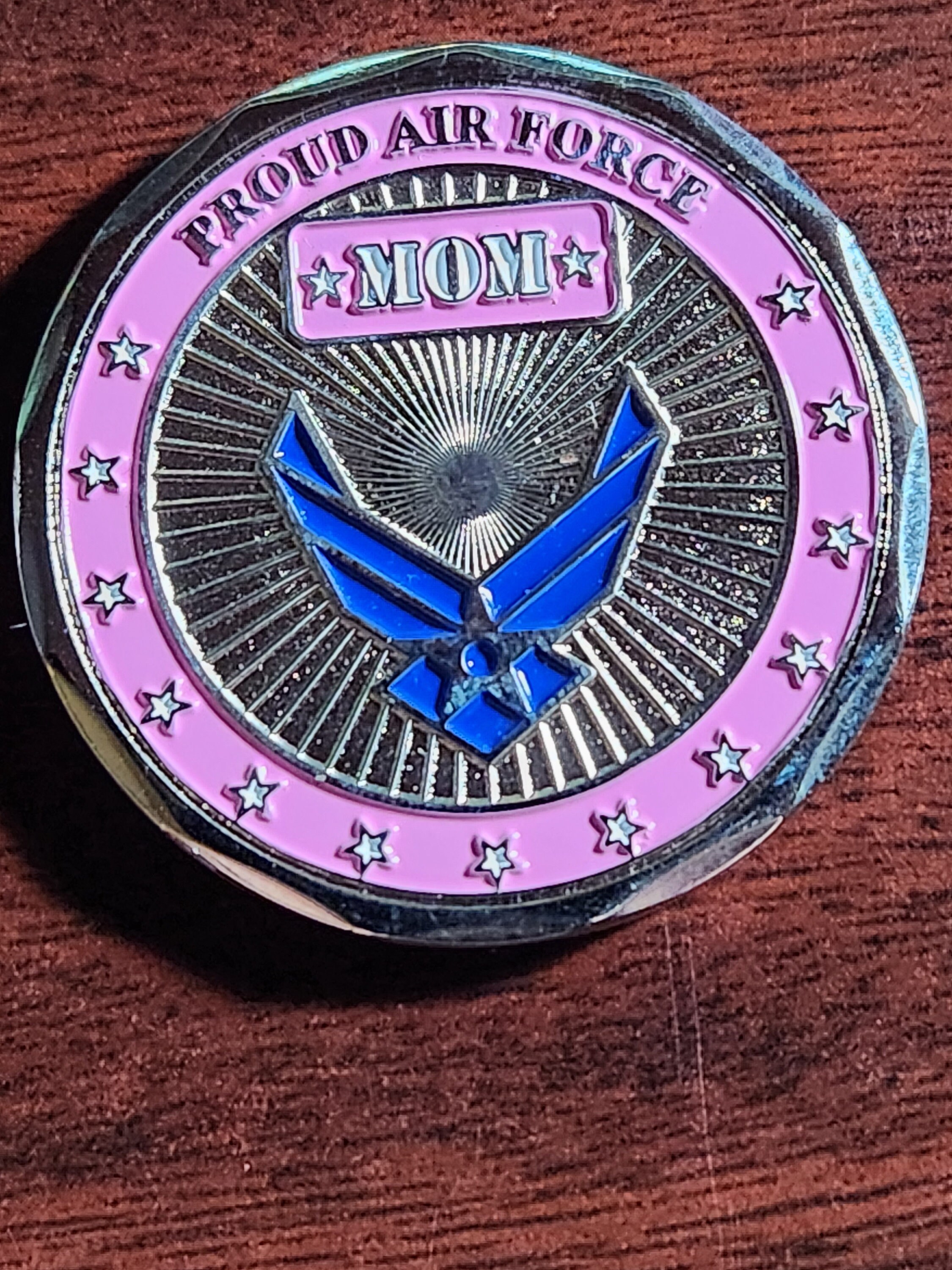 US Air Force Mom Coin - Etsy